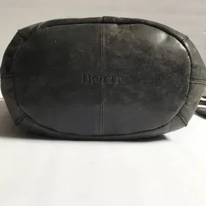 Born | Bags | Born Vintage Distressed Leather Hobo Crossbody Satchel ...